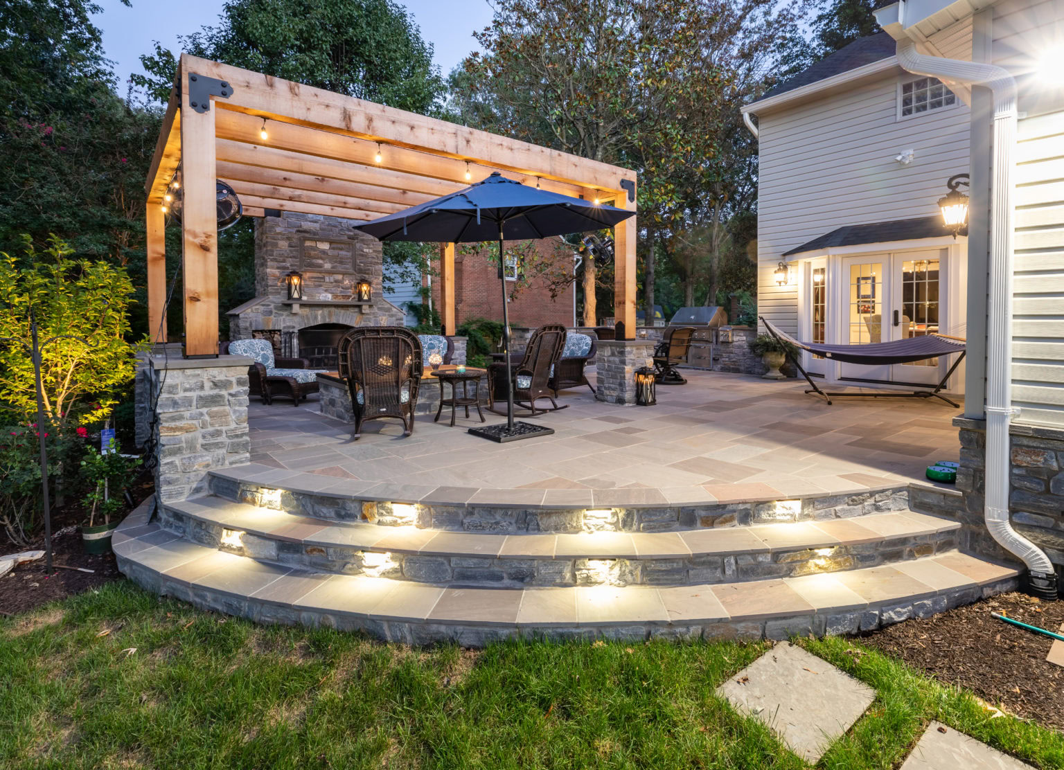 A Cozy Backyard Gazebo That’s Great for Gatherings